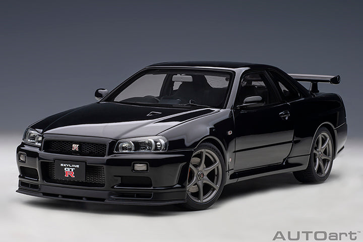 77407 NISSAN SKYLINE GT-R (R34) V-SPEC II (BLACK PEARL) – AUTOart ...